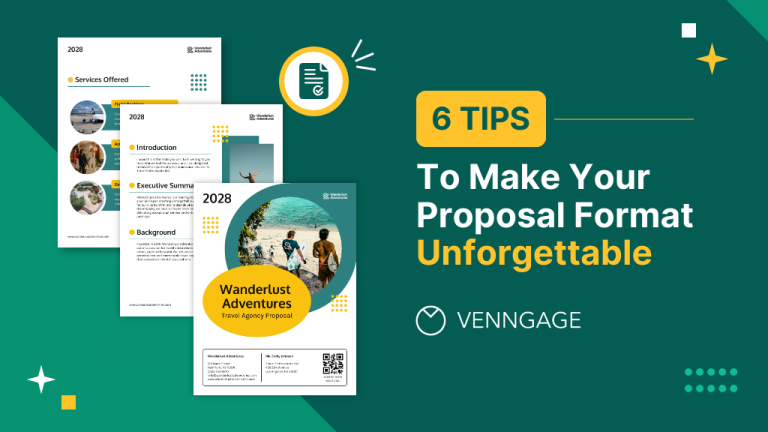 6 Tips to Make Your Proposal Format Unforgettable - Venngage