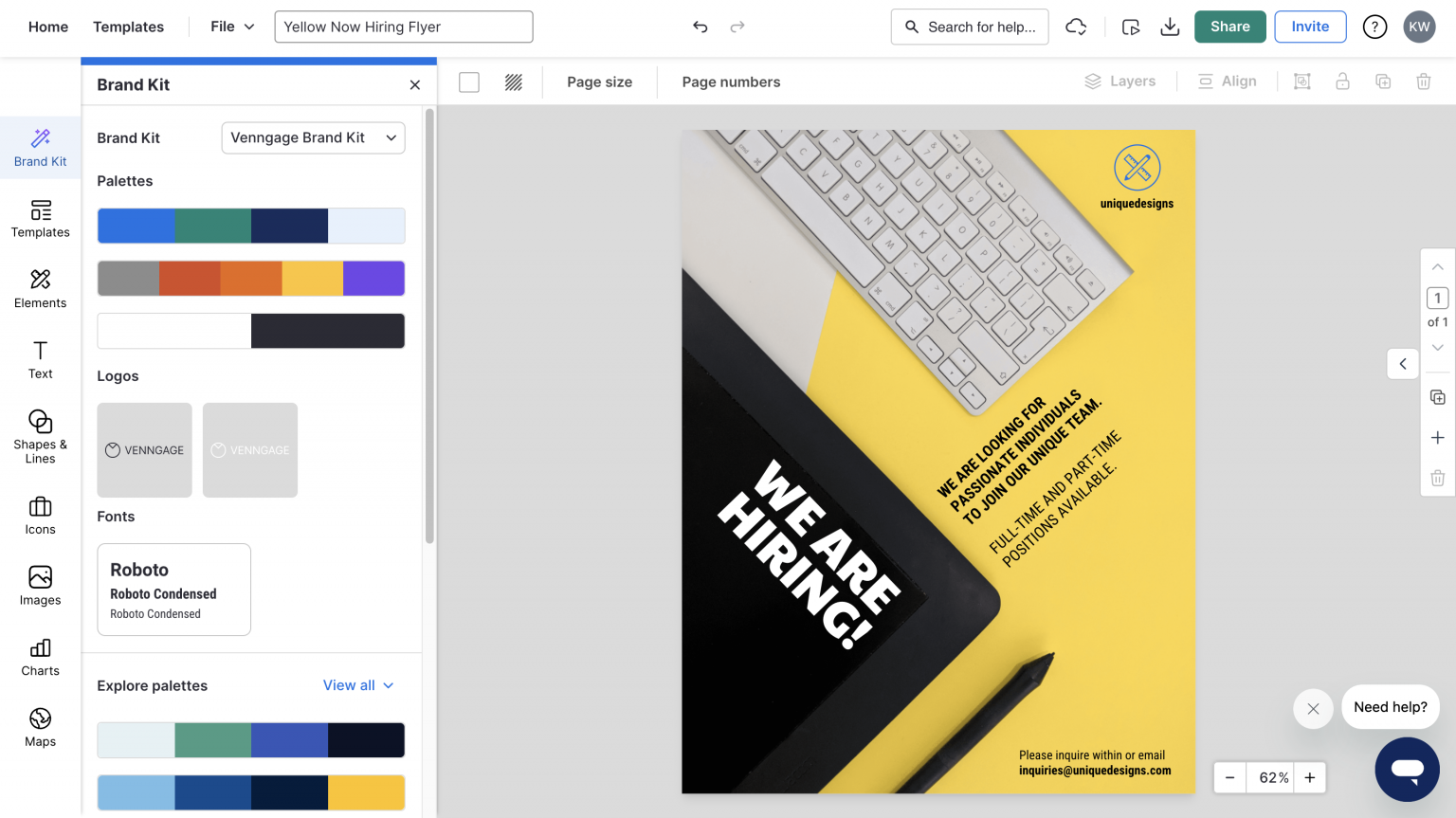 30+ Job Hiring Flyers Examples For You - Venngage
