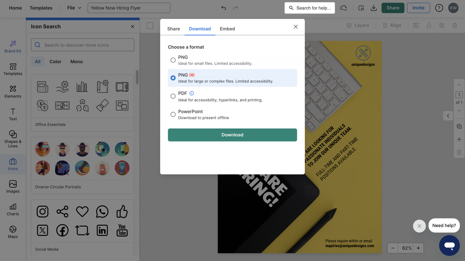 30+ Job Hiring Flyers Examples For You - Venngage