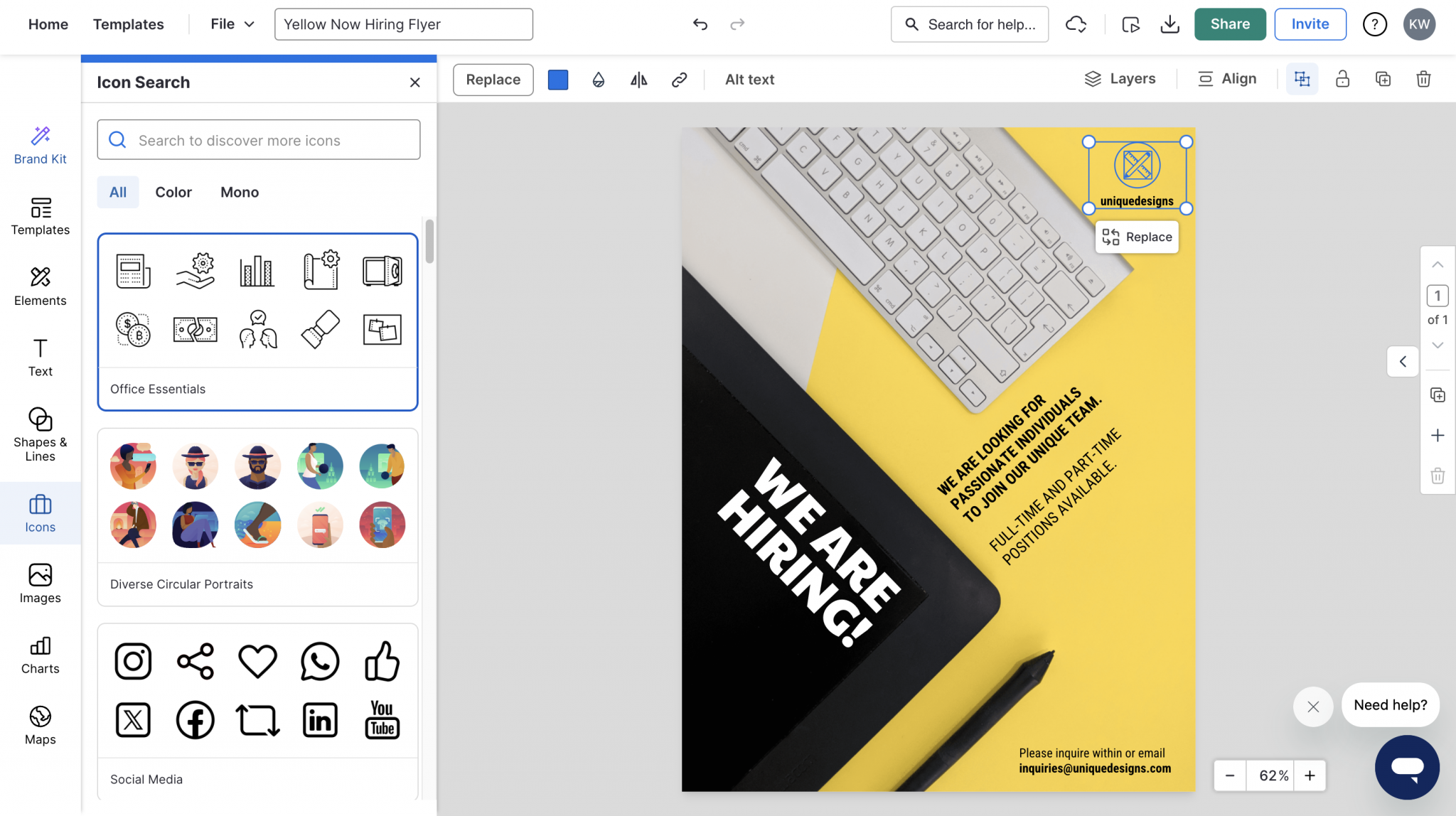 30+ Job Hiring Flyers Examples For You - Venngage