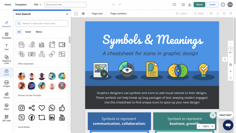 Common Symbols and Meanings: How to Use Them in Design - Venngage