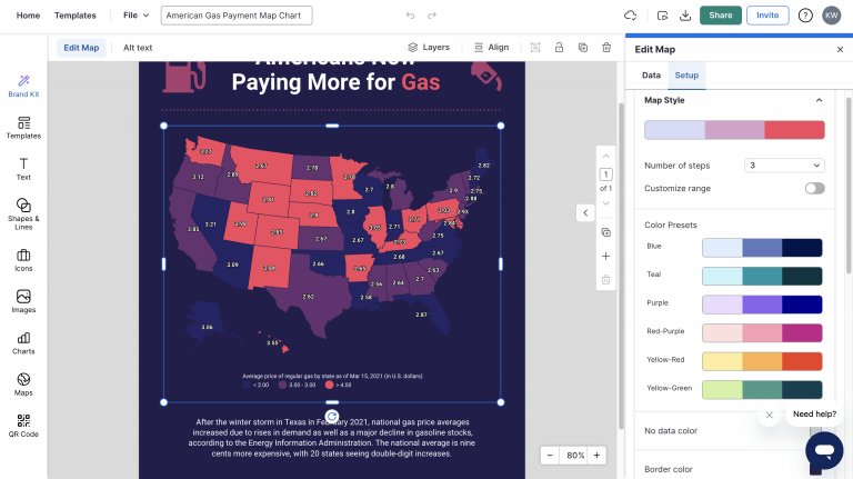Choropleth Map: Definition, Uses & Creation Guide - Venngage