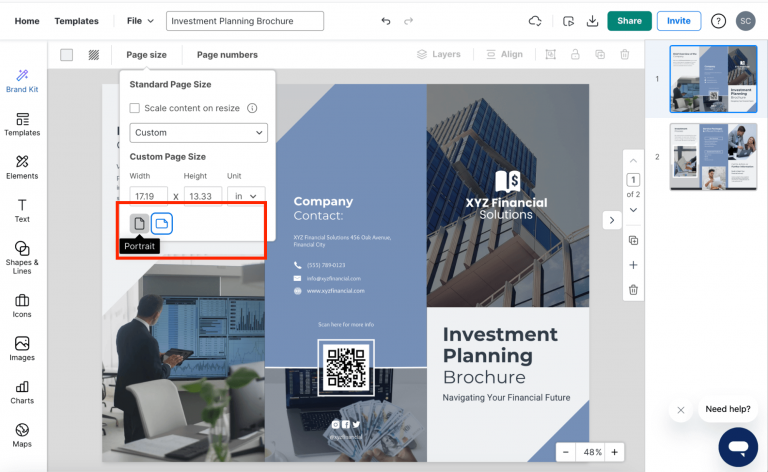 A Guide to Choosing the Right Brochure Size with Examples