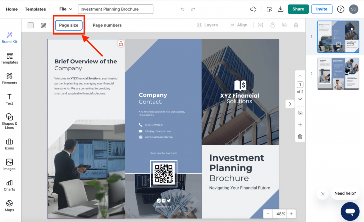 A Guide to Choosing the Right Brochure Size with Examples