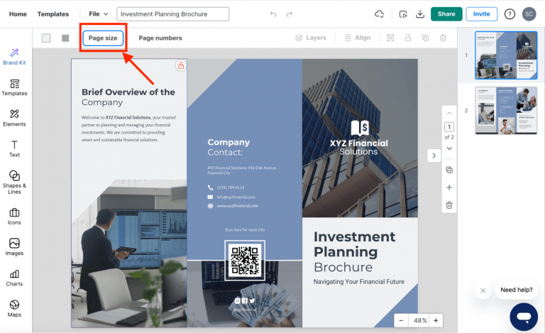 A Guide to Choosing the Right Brochure Size with Examples