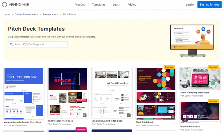What is a Pitch Deck? Meaning, Characteristics and Templates - Venngage