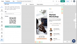 How to Put a QR Code on a Flyer - Venngage
