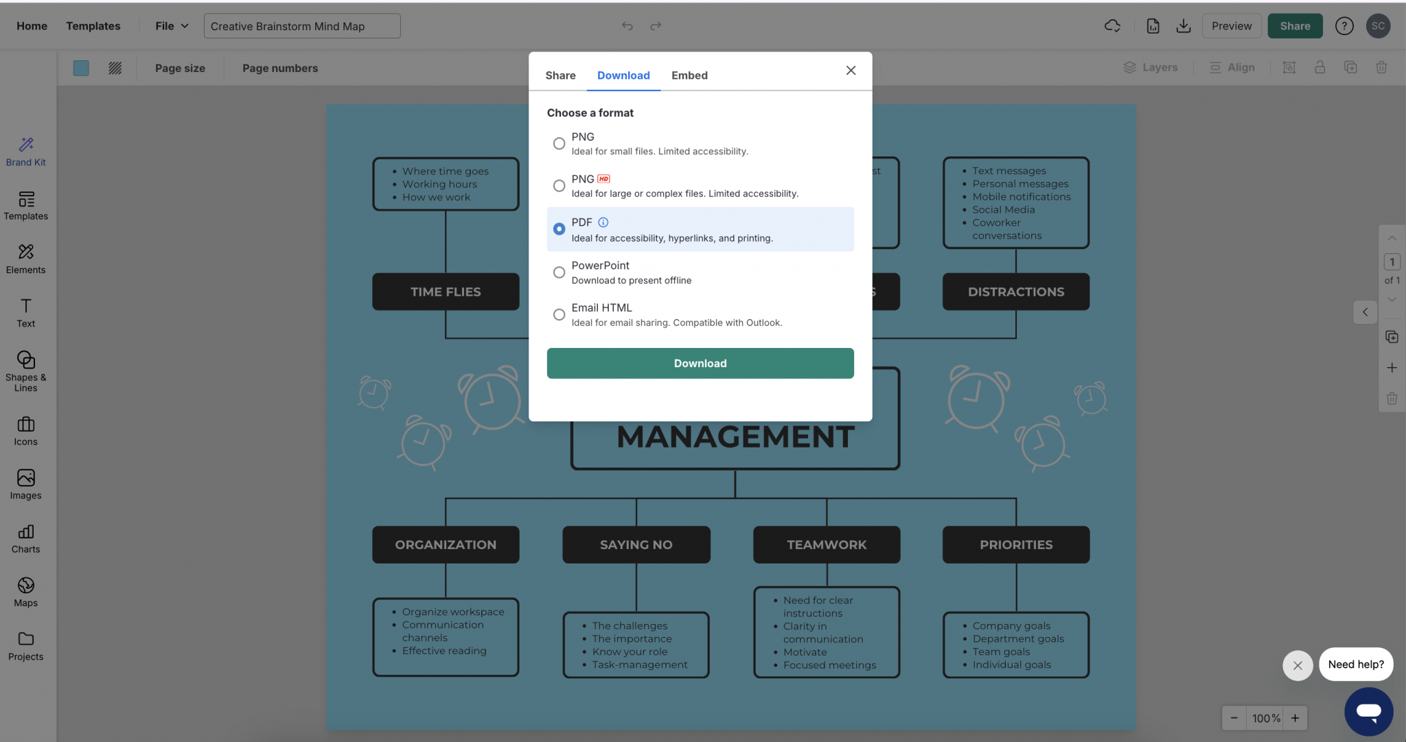 15+ Mind Map Examples for Team Collaboration - Venngage