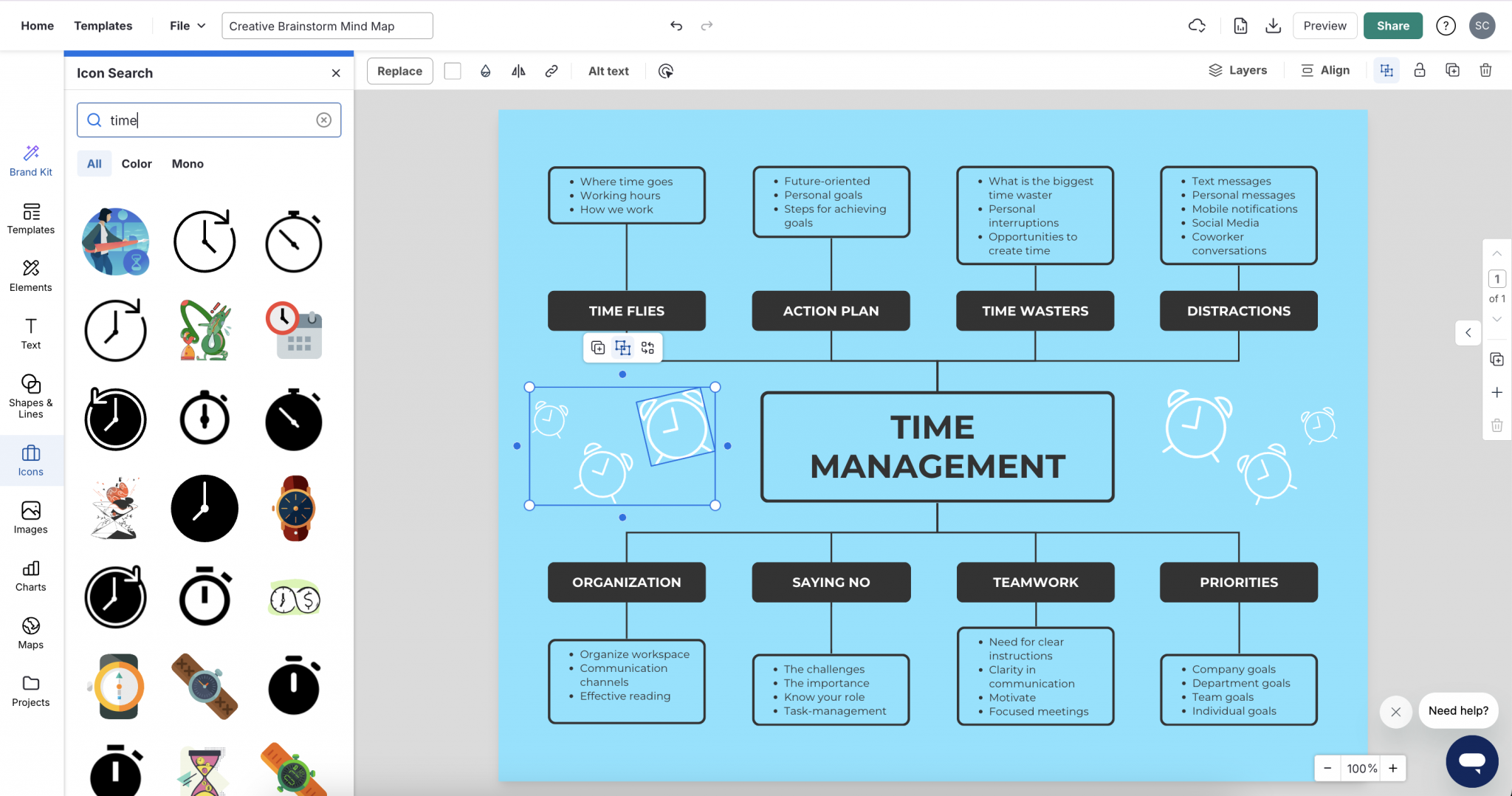 15+ Mind Map Examples for Team Collaboration - Venngage