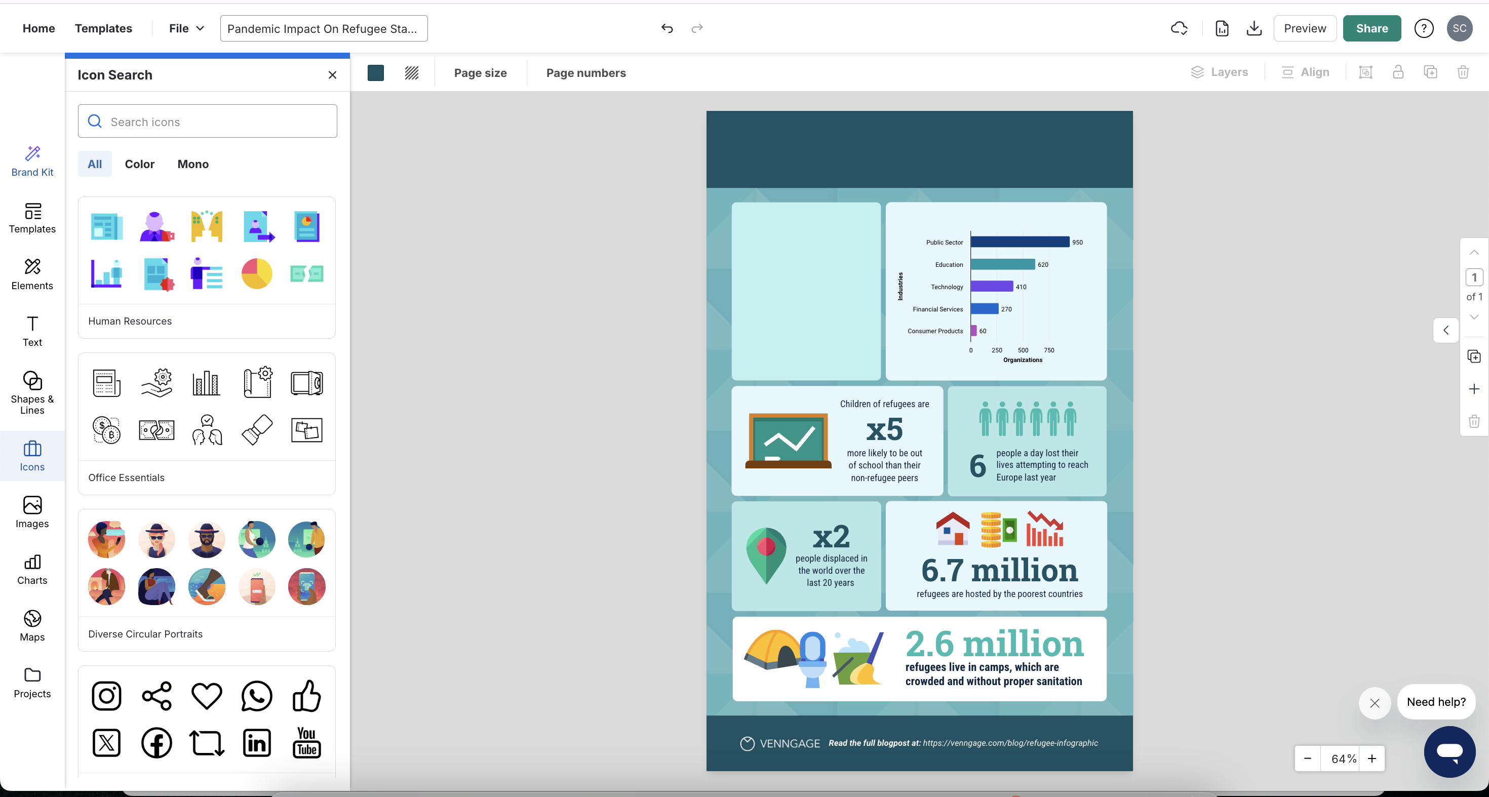 Venngage vs. Canva: Which Infographic Maker is Better? - Venngage