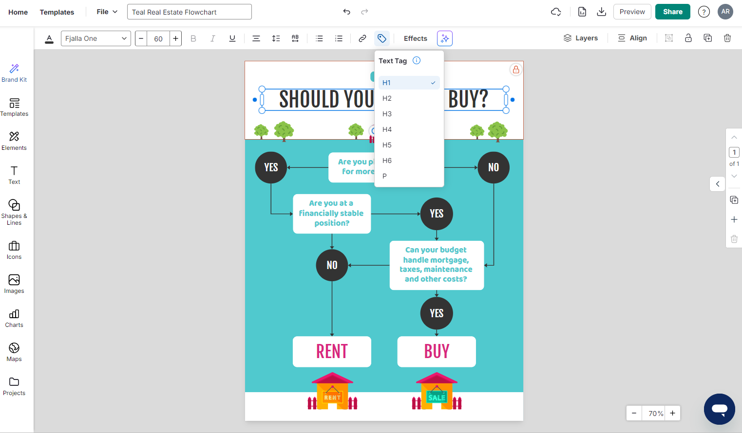 Step-By-Step Guide on Creating Accessible Diagrams using Venngage ...