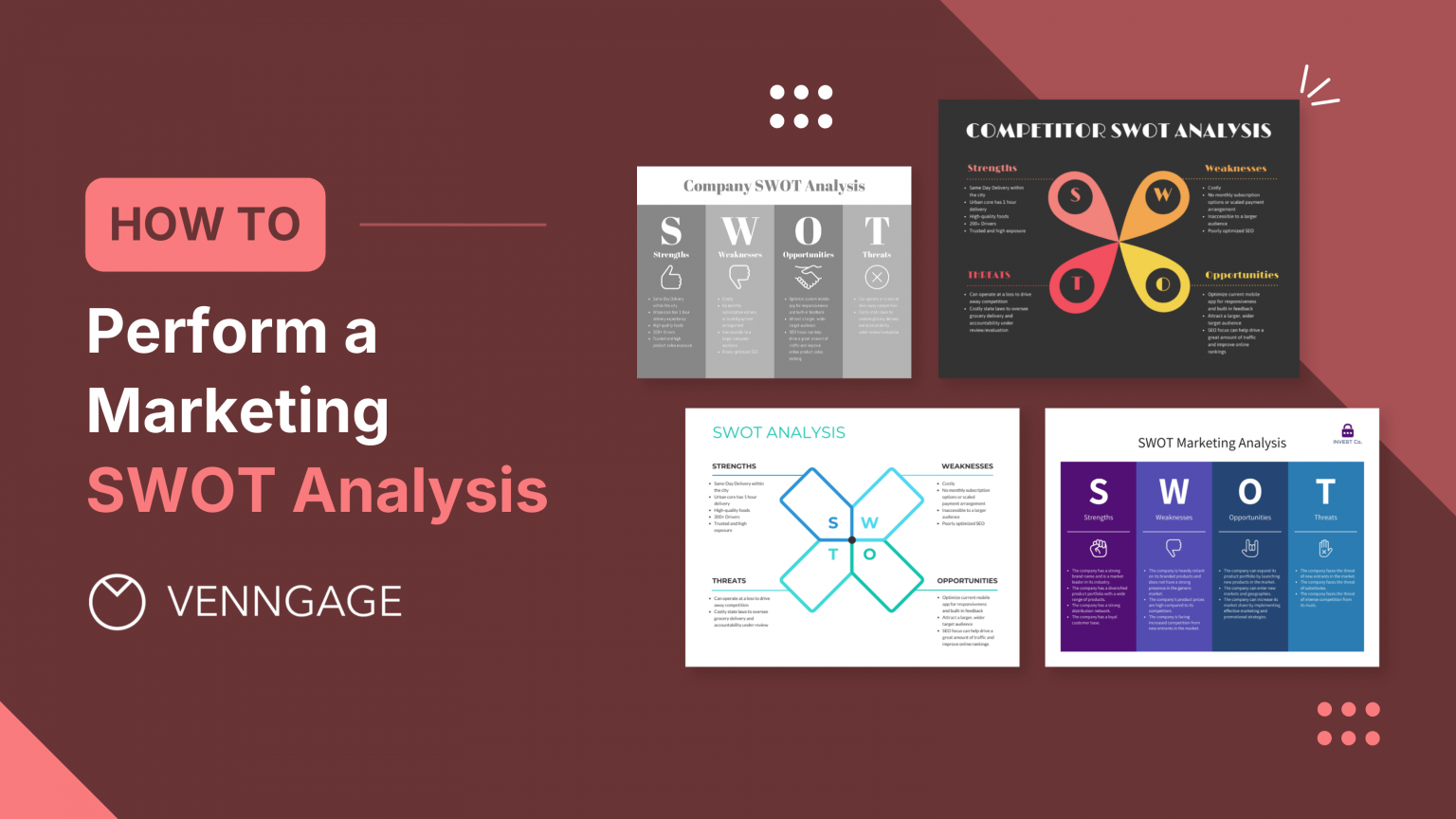 How to Perform a Marketing SWOT Analysis - Venngage