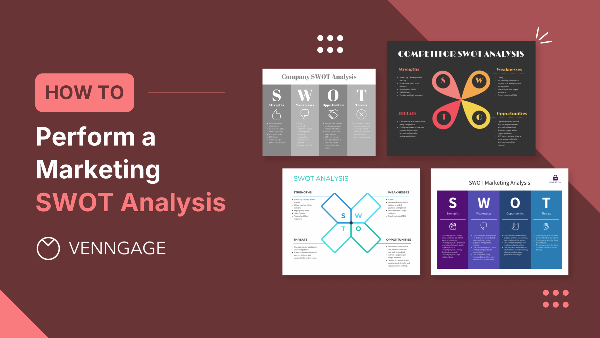 How to Perform a Marketing SWOT Analysis - Venngage
