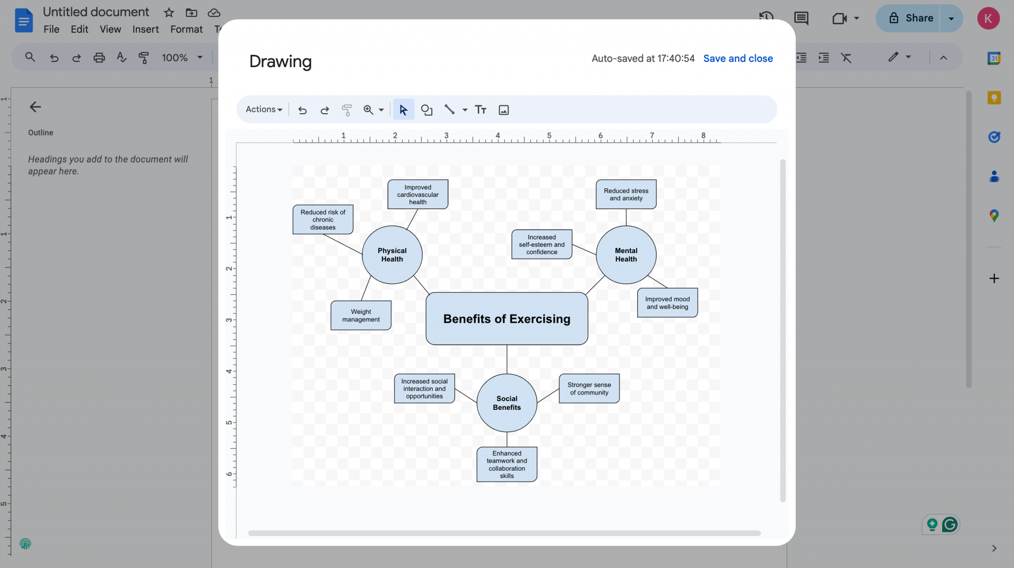 How To Create A Mind Map In Google Docs (2025) - Venngage
