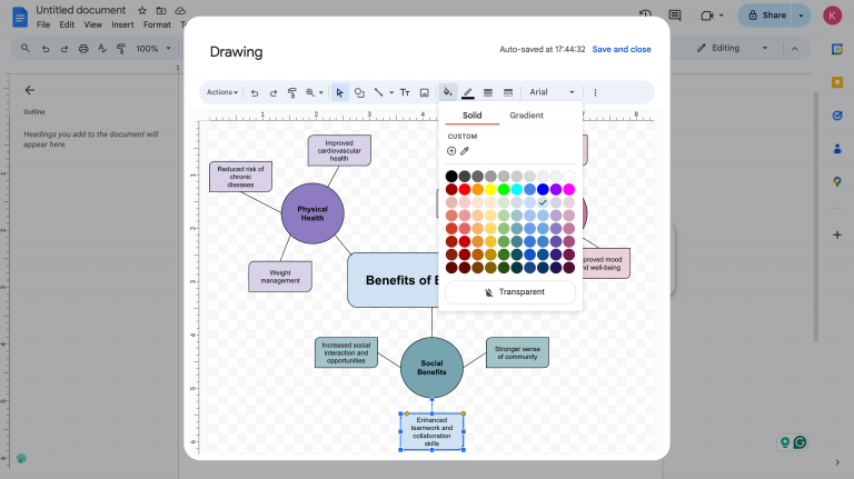 How To Create A Mind Map In Google Docs (2025) - Venngage