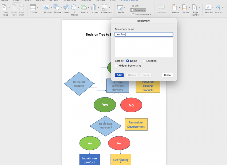 How To Make A Decision Tree In Microsoft Word (2024)