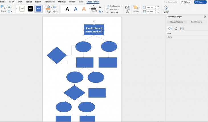 How To Make A Decision Tree In Microsoft Word (2024)