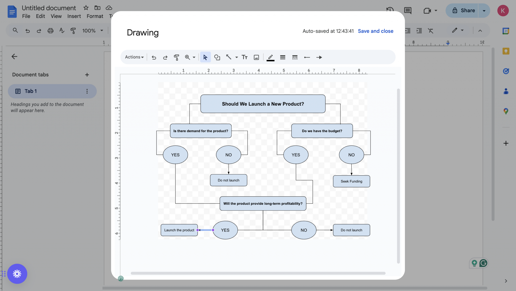 How To Make A Decision Tree In Google Docs (2025) - Venngage