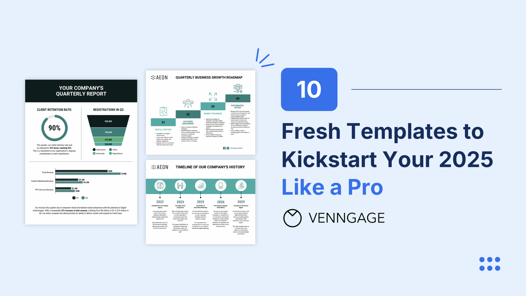 10 Fresh Templates to Kickstart Your 2025 Like a Pro - Venngage