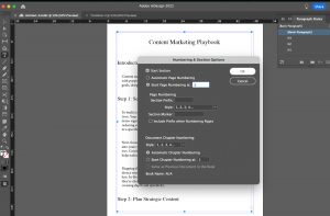 How To Make A Table Of Contents In Indesign