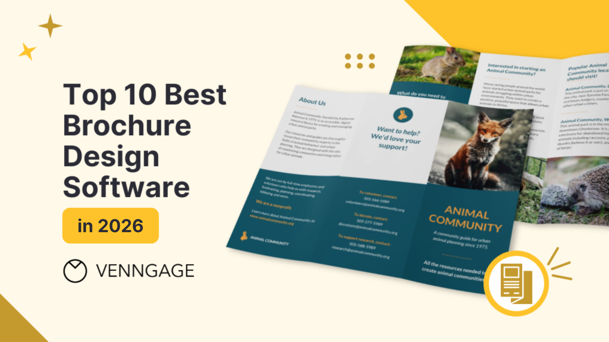 10 Best Brochure Design Software in 2026 - Venngage